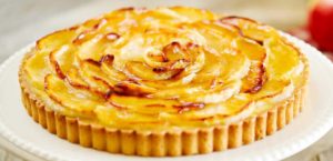 Almond Apple Cream Cheese Tart | Odense Almond Paste & Marzipan