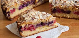 Mixed Berry Almond Cake | Odense Almond Paste & Marzipan
